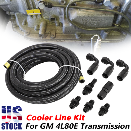 For GM Chevy Silverado & GMC Sierra 1500 Cooler Line Kit 4L80E 4L80 ...