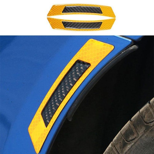 For Volvo S90 17-2022 Yellow Carbon Fiber body Scratch Protector Anti ...
