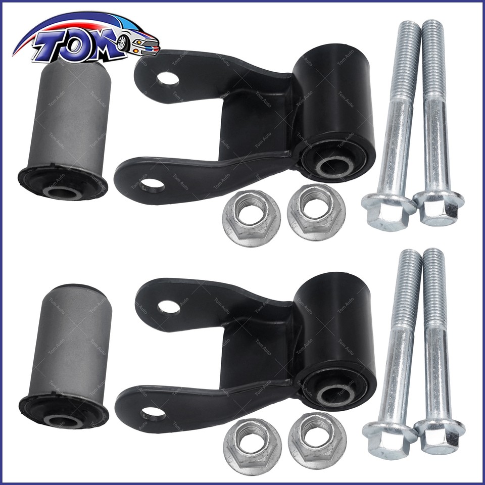 2PCS Leaf Spring Shackle Kit for Dodge / Mitsubishi / Ram Models 722 ...