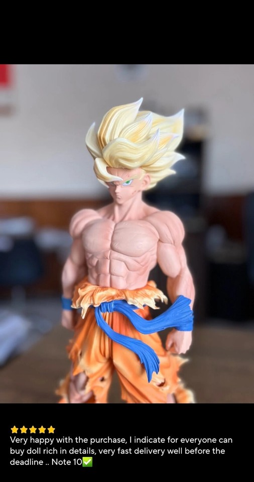 17" NEW Dragon Ball Z Son Goku Namek Anime Figures Super Saiyan Goku ...