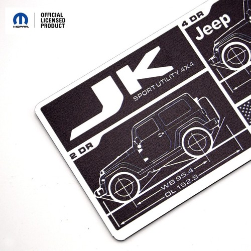 Jeep Wrangler (JK) Data Plate | eBay