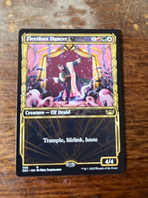 MTG Trading Card- Fleetfoot Dancer (Showcase) | eBay