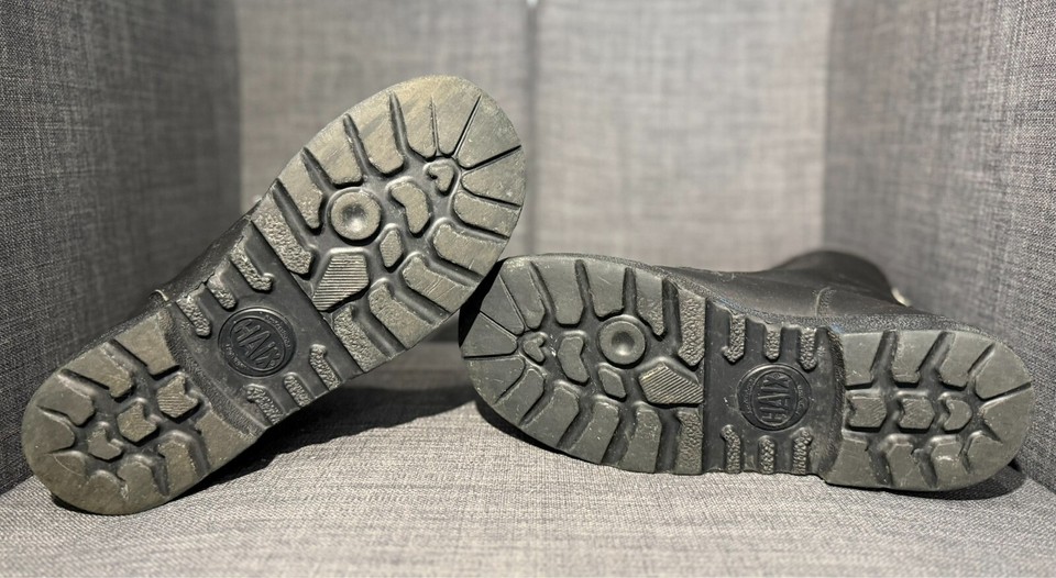 MENS HAIX SPECIAL FIGHTER USA WILDLAND FIRE FIGHTING BOOTS BLACK 6.5 US ...