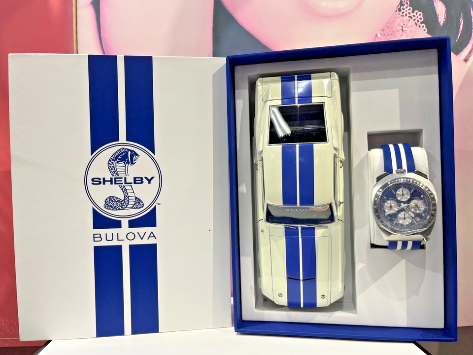 Bulova Shelby Racer Blue Chronograph Men's Watch LIMITED EDITION W/ Box ...
