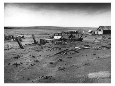 1936 South Dakota Dust Bowl PHOTO,Great Depression Dust Storm, Great ...