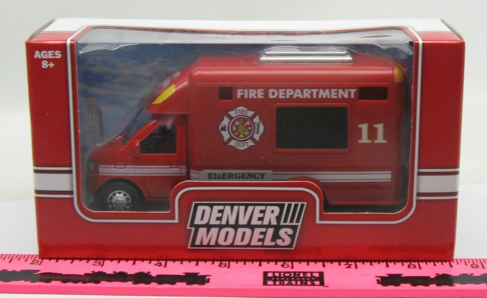 The Menards Denver Models ~ Red Fire Department | eBay