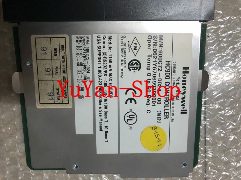 1PC 100% test Honeywell HC900 C70 CPU 900C72-0024-00 SHIP EXPRESS ...