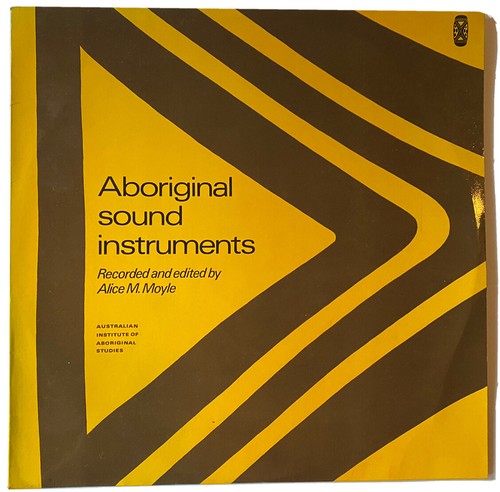 Aboriginal Sound Instruments by Alice M. Moyle (Vinyl Record, 1978 ...