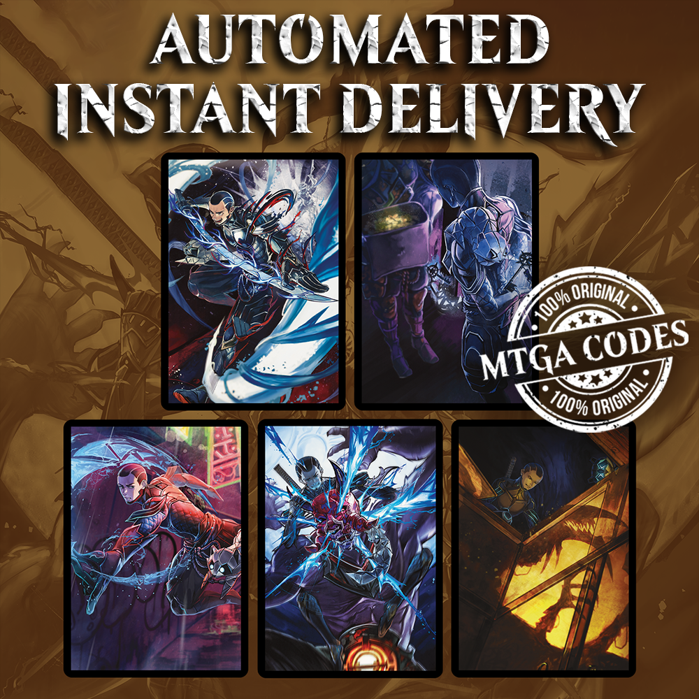 MTGA MTG Arena Code Card Introducing: Kaito Shizuki Secret Lair Sleeves ...