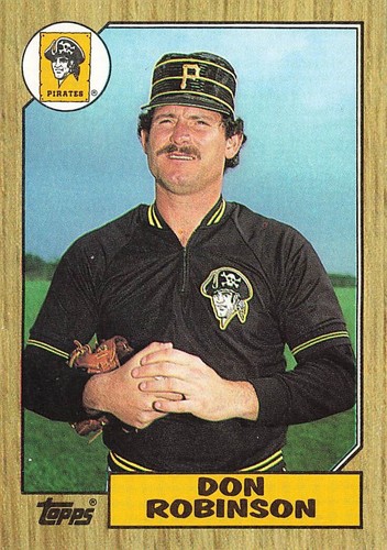 1987 Topps #712 Don Robinson Pittsburgh Pirates | eBay