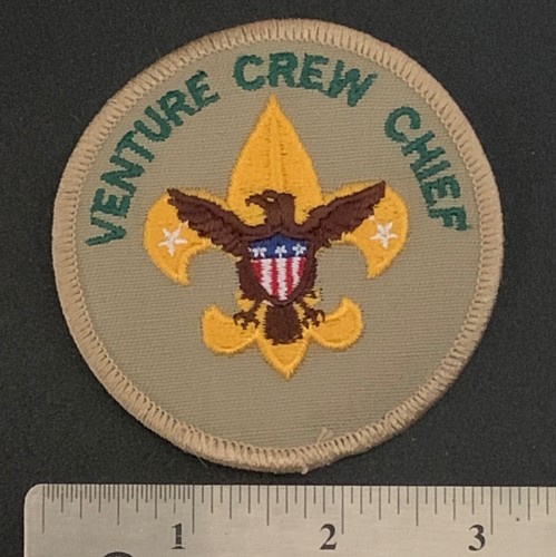 NOS VENTURE CREW CHIEF Boy Scout Venturing Position PATCH BSA Scouting ...