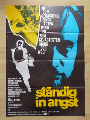 german movie poster Ständig in Angst / Hauser's Memory David MCCallum ...