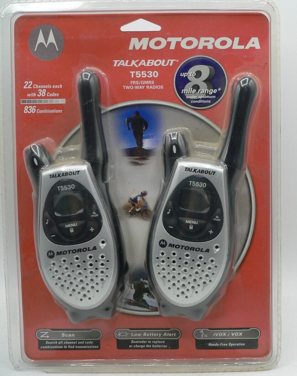 Motorola Talkabout T5530 Two Way Radio for sale online | eBay