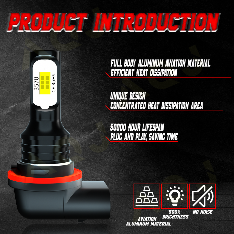 For Polaris New ATV/UTV, Three (3) Prong 30/30 Watt Headlamp Light Bulb ...