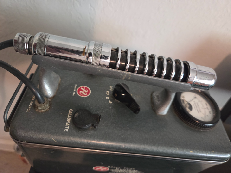 Rare Vintage Geiger Counter, 1955. Nuclear Corporation with Katy AFB ...