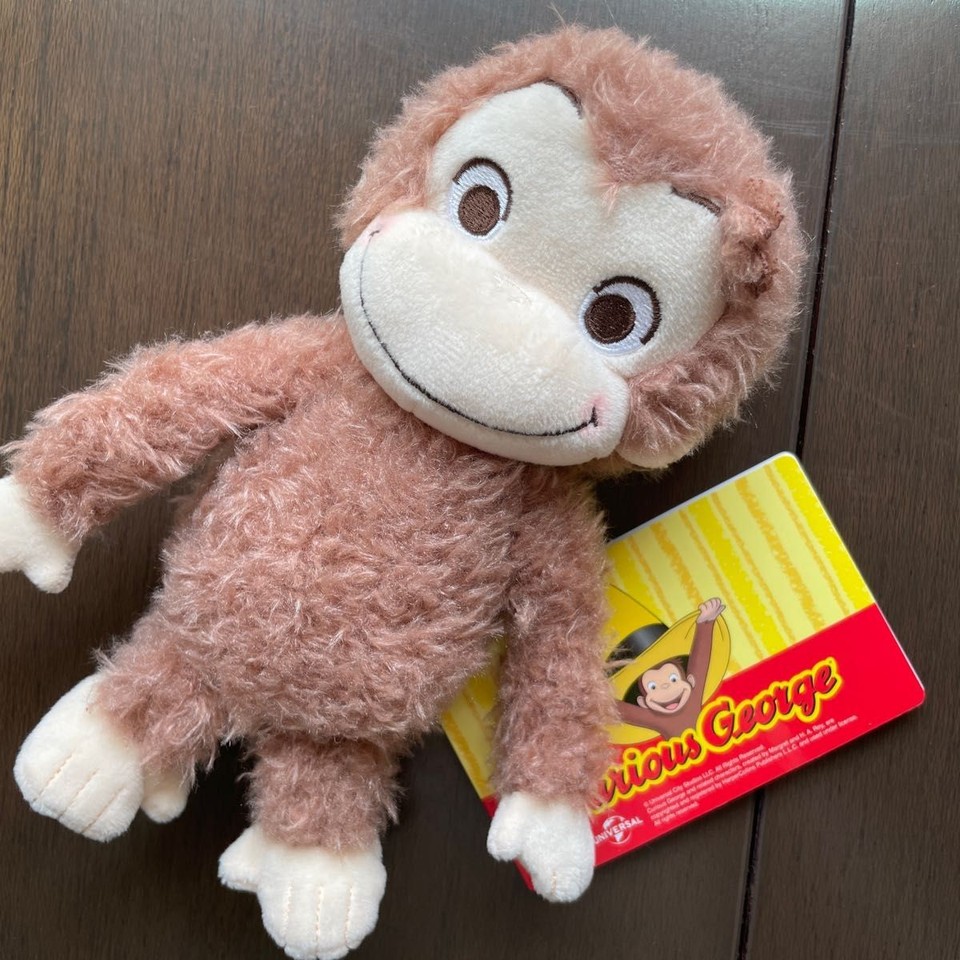 Curious George Red Cheeks Plush | eBay