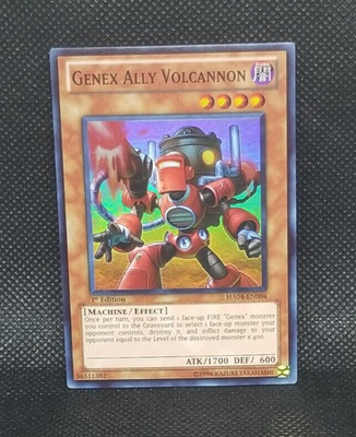 Genex Ally Volcannon - Super Rare - HA04-EN004 - 1st Edition - Near ...