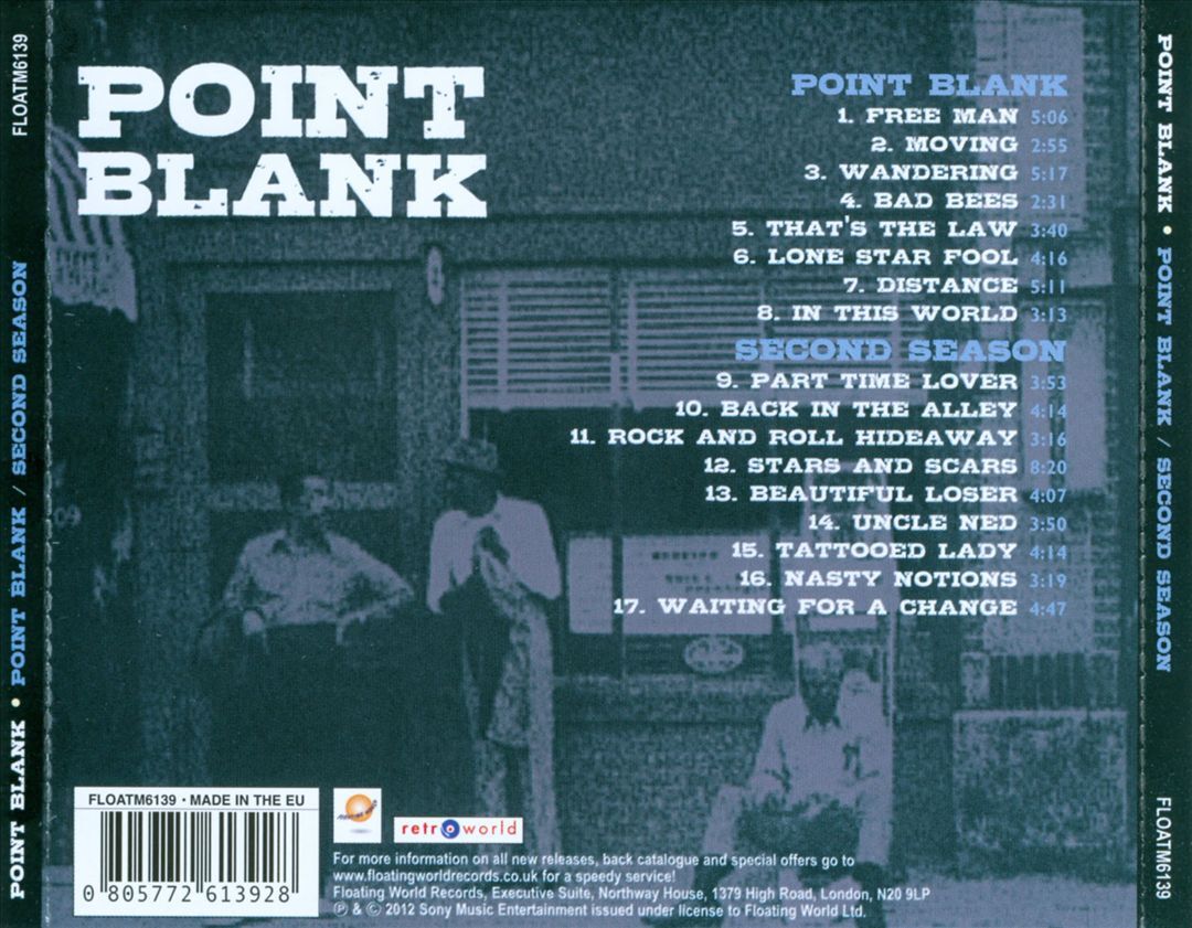 POINT BLANK - POINT BLANK/SECOND SEASON * NEW CD 805772613928| eBay