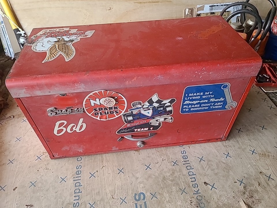 VTG Snap-On Flip Top 9-Drawer TOOL BOX CHEST Socket Wrenches , VTG KRA ...