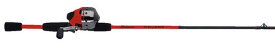 Shakespeare Reverb Spincast Combo 5'6" 2-Piece Spincast Fishing Rod ...