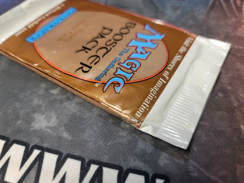 1993 Magic the Gathering ALPHA Booster Pack Sealed MTG Black Lotus ...