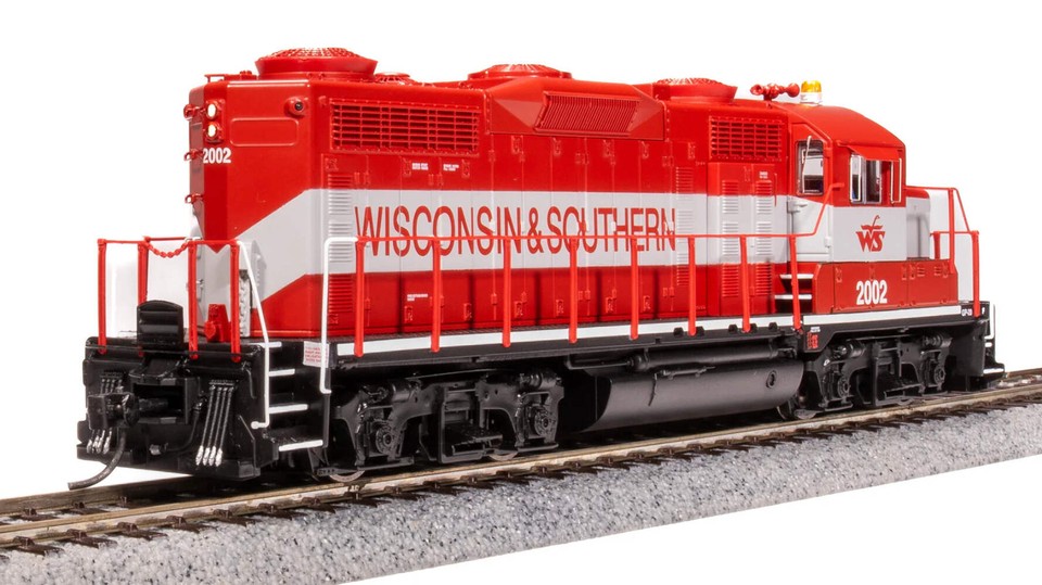 BLI 7470 HO Scale EMD GP20 Wisconsin Southern WSOR 2002 Paragon4 (Sound ...