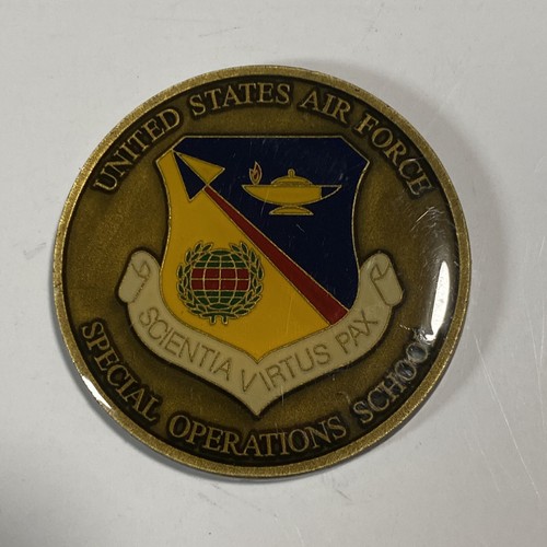 USAF Special Operations School Hurlburt Field Florida Rare Challenge ...