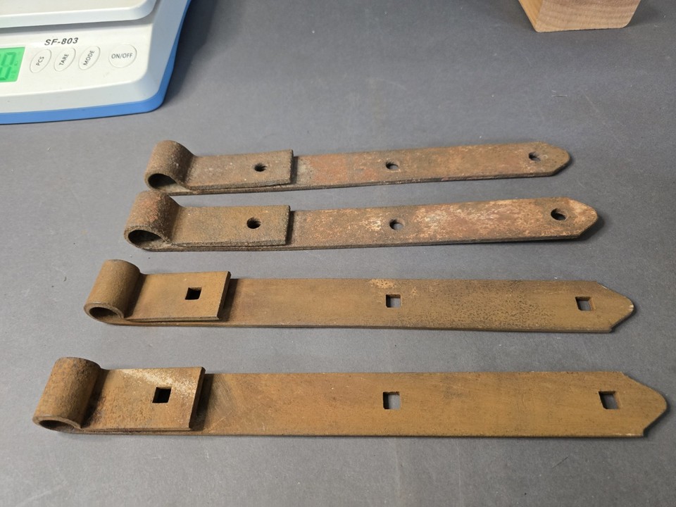Antique Vintage 12 In. Strap Hinges Gate | eBay