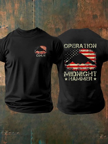 Men's Midnight Hammer B-2 Spirit Printed T-shirt all size | eBay