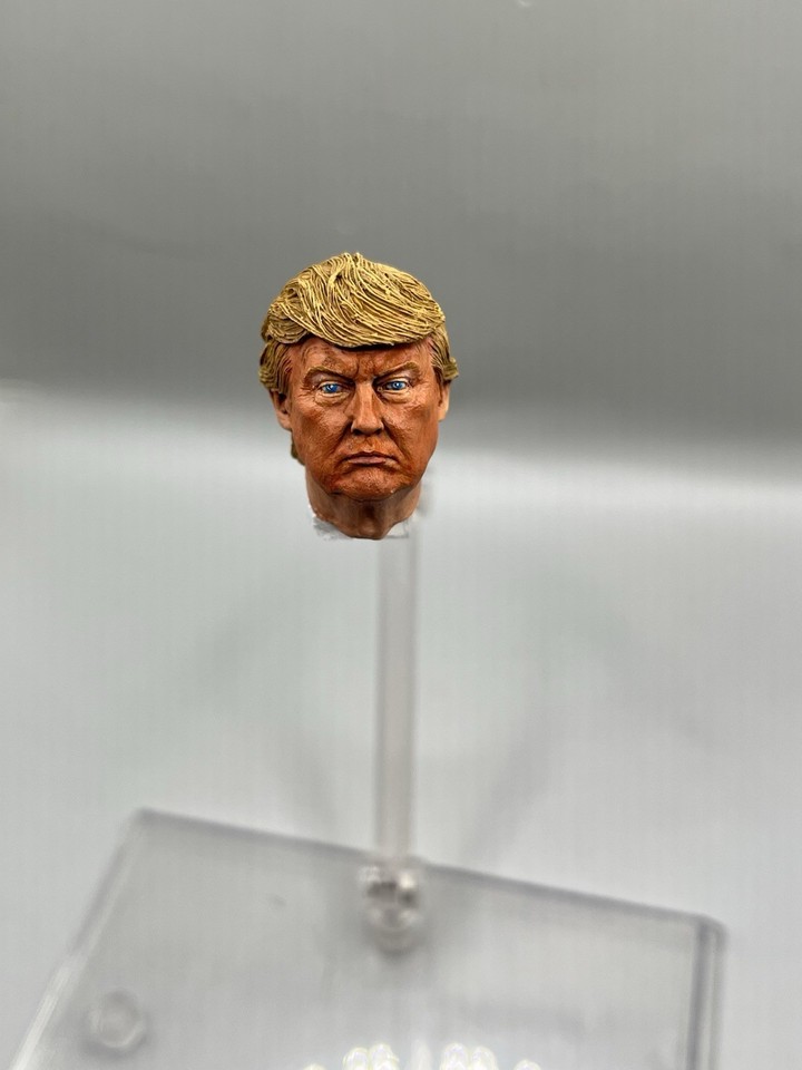 Custom 1:12 Marvel Legends 45th 47th MAGA President Donald Trump head ...