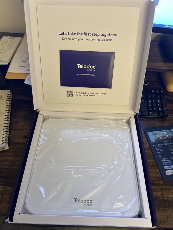 Livongo Teladoc WM1500 Cellular Body Bluetooth Smart Connected Bathroom ...