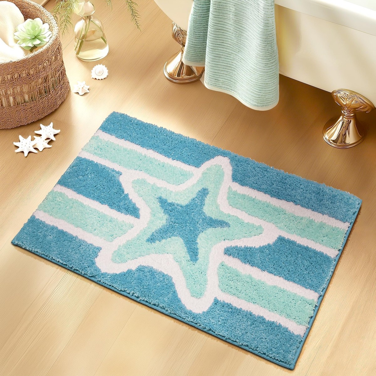 Nautical Bathroom Rugs