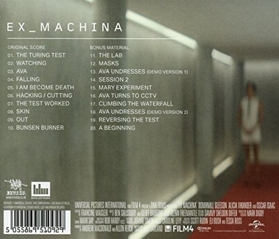 Ex Machina (Original Soundtrack) by SALISBURY,BEN / BARROW,GEOFF [Audio ...
