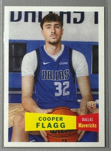 COOPER FLAGG 2025-26 Topps NBA Living Set #11 RC Rookie Card *In Hand ...