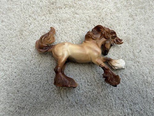 Pretty Custom Breyer Horse Stablemate Red Apricot Dun Gypsy Vanner ...