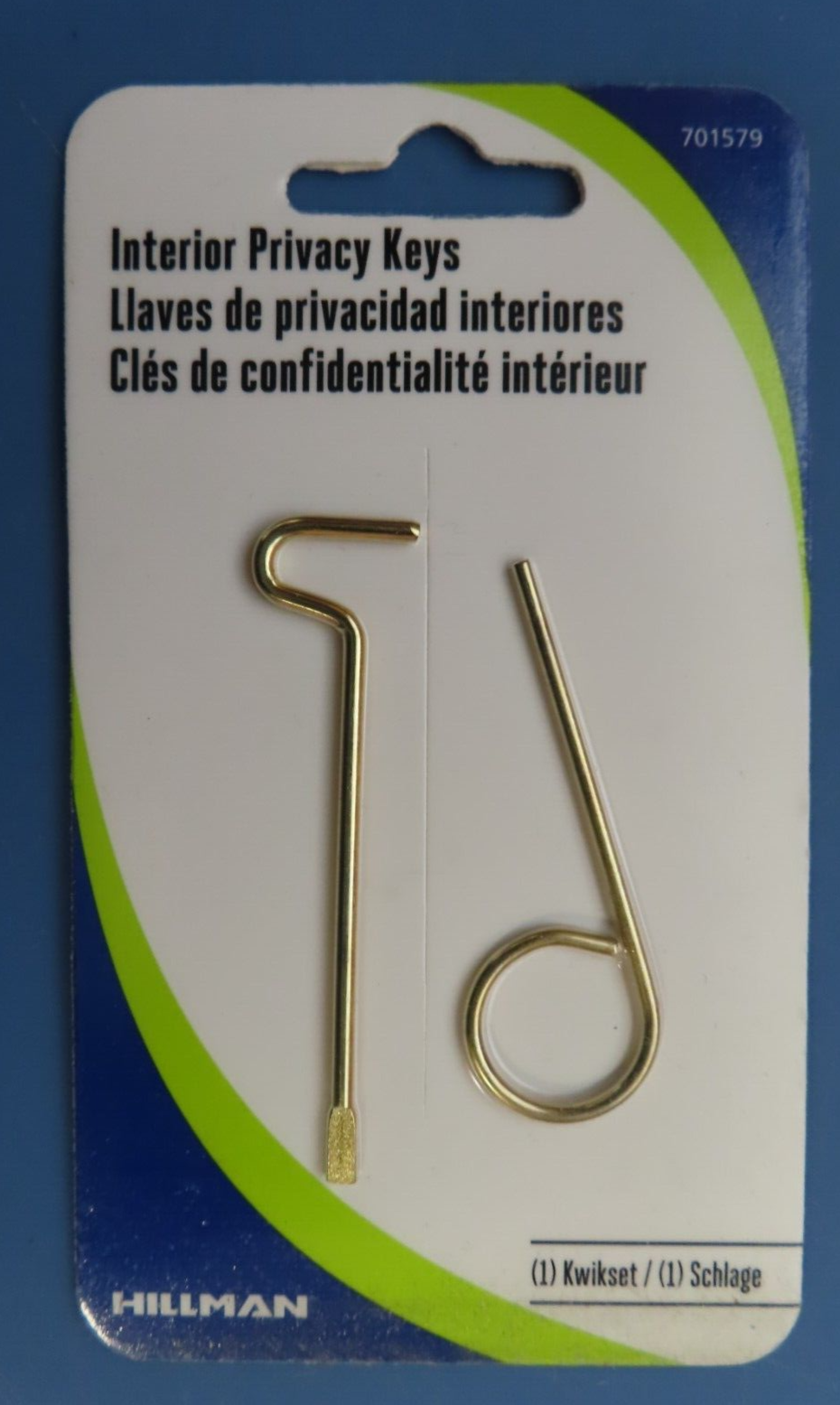 Interior Privacy Keys 1 Kwikset 1 Schalge Bed/Bathroom Door Knob ...