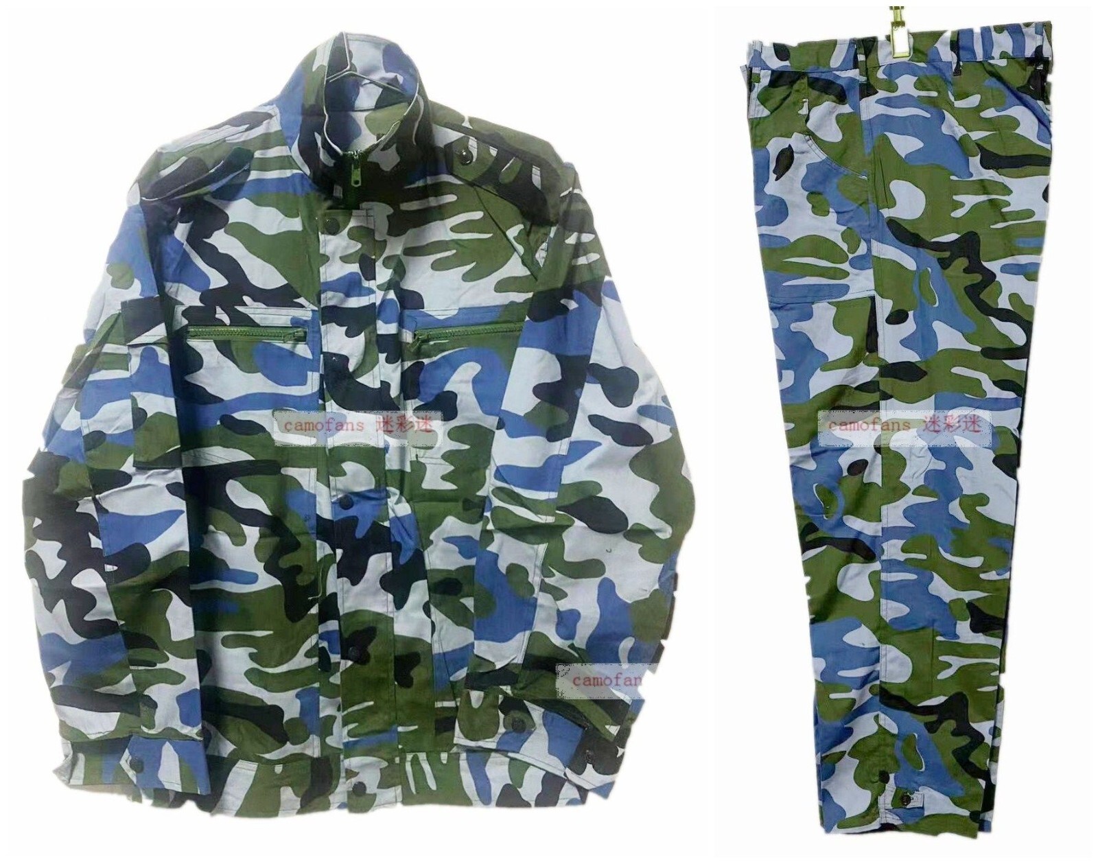 China PLA Navy Reserve Unit 96 Type Blue Ocean Woodland Camouflage ...