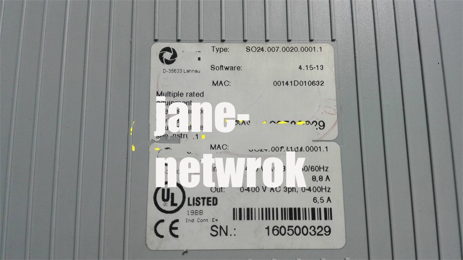 1pc for 100% test SO24.007.0020.0001.1 (by DHL or Fedex 90days Warranty ...