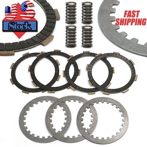 Clutch Friction Plate & HD Spring Kit For Honda ATC 125M 185 185S 200 ...