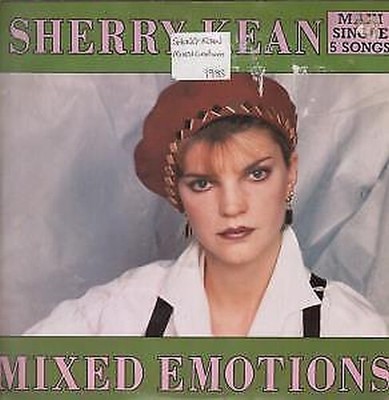 Sherry Kean Mixed Emotions 12" vinyl UK Capitol 1983 b/w i want you ...