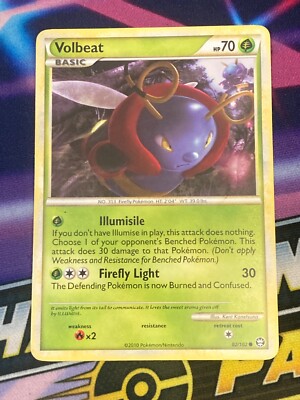 Volbeat Pokemon 82/102 - Common HS Triumphant LP | eBay