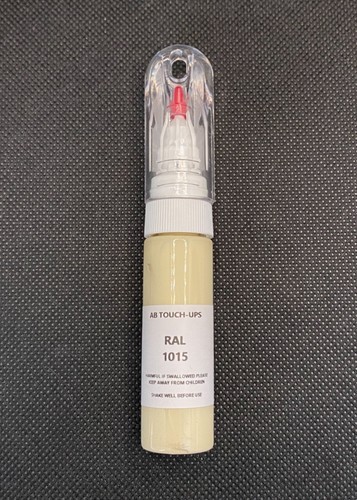RAL 1015 LIGHT IVORY PAINT TOUCH UP PEN/BRUSH FOR UPVC PVC PVCU WINDOWS ...