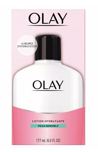 Olay Moisturizing Lotion 6 fl oz Sensitive Skin 12-Hour Hydration NEW ...