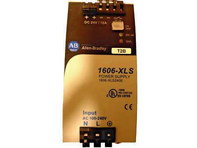Allen-Bradley 1606 XLS DC Power Supply 24V/10A - (1606-XLS240E) | eBay
