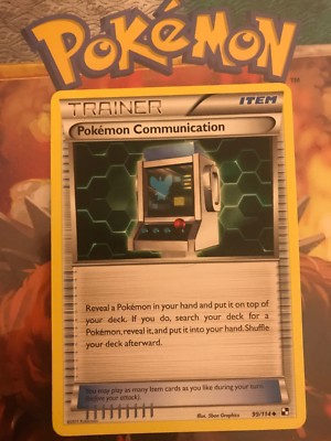 Pokémon Communication 99/114 Uncommon NM. Fast Shipping! Pokémon ...