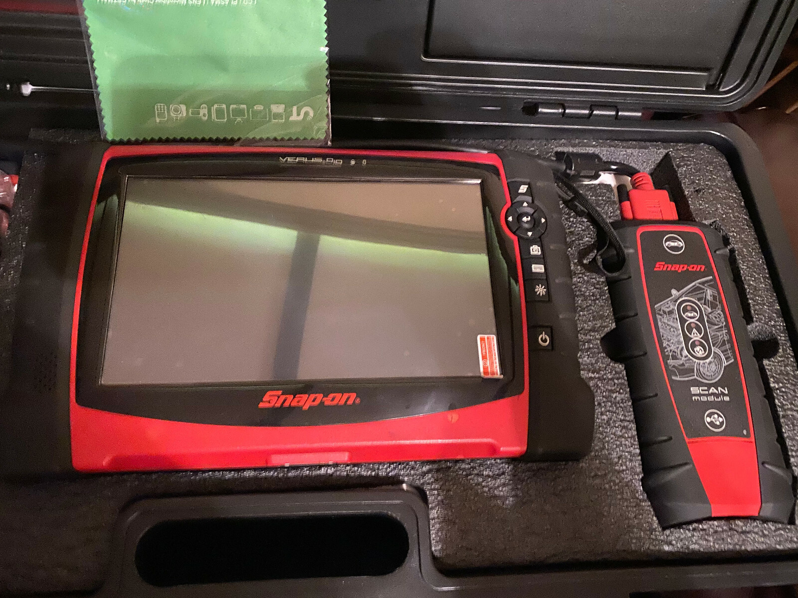SnapOn Verus Pro D10 Diagnostic Scan Tool EEMS327 Scanner Snap On 20.4 ...