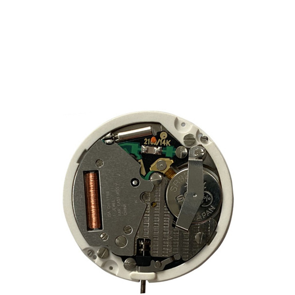 3-Hand Quartz Watch Movement With Battery For Swiss ISA 1198 Watch ...