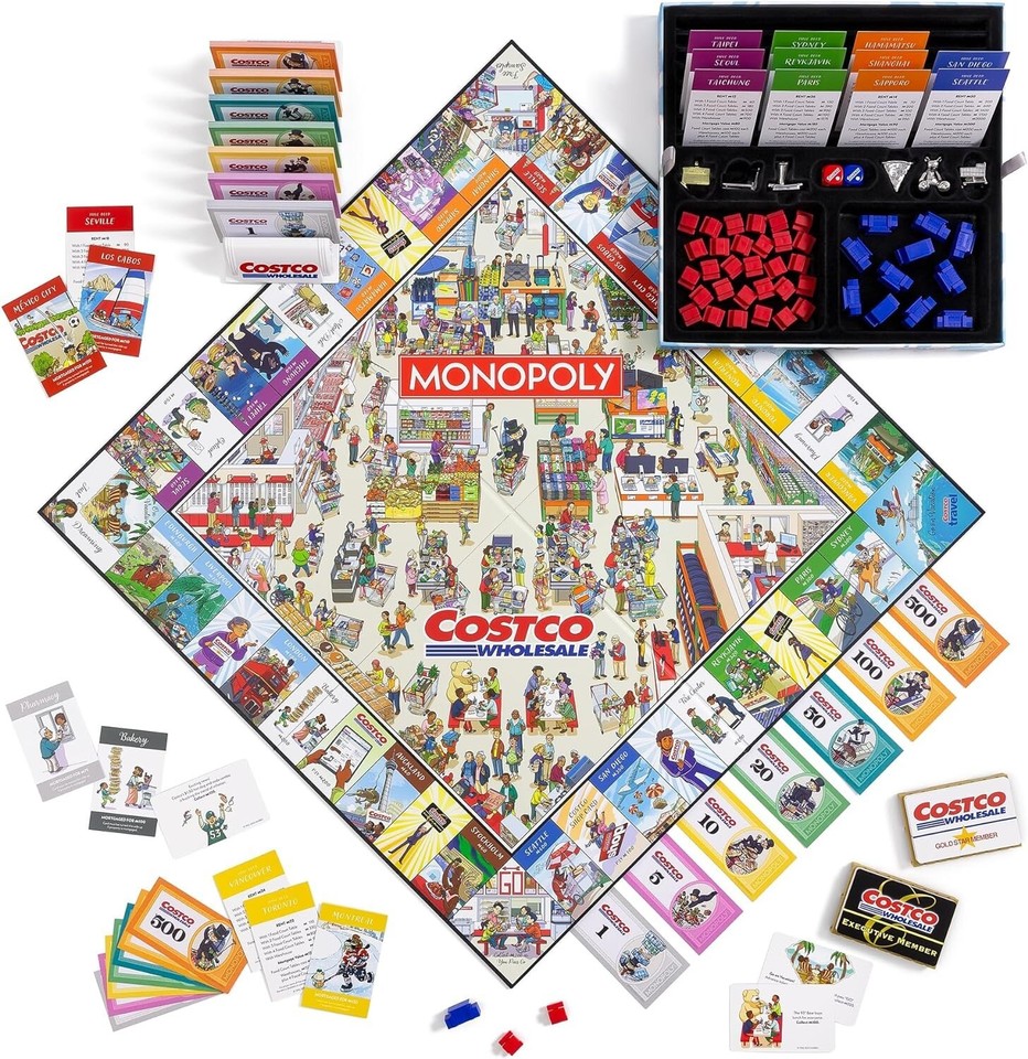 Costco Wholesale Monopoly Board Game New, Costco Edition | eBay