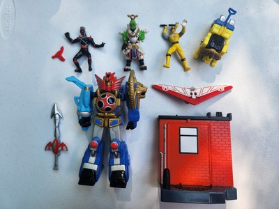 Power Rangers Ninja Storm Training Center Megazord Choobo Glider Yellow ...