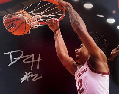 Rutgers Basketball Dylan Harper #2 Signed Photo - 2025 1st RD Draft ...